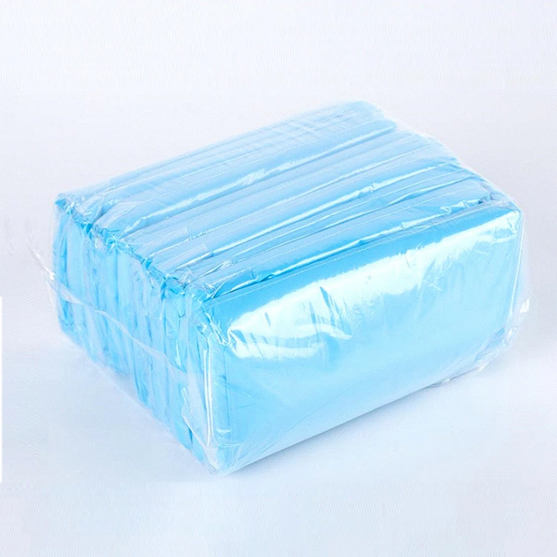 Blue 35g Disposable CPE Gown with Thumb Loop - Wuhan Topsun